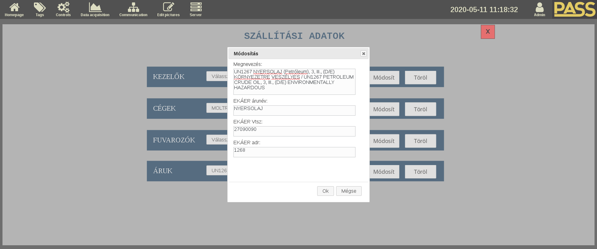 Ekaer - PASS Process Automation Supervisor System